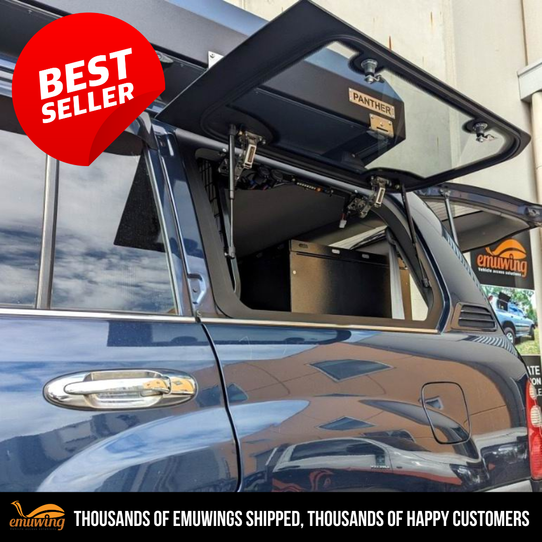 Emuwing Gullwing Window - Toyota Land Cruiser Troop Carrier 1984 - Present