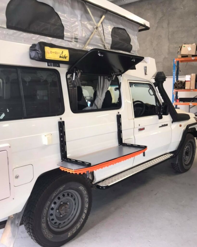 Emuwing Gullwing Window - Toyota Land Cruiser Troop Carrier 1984 - Present