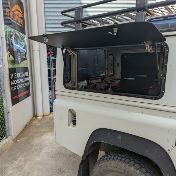Gullwing Window - Land Rover Defender 90 and 110 - Emuwing - Emuwing ...